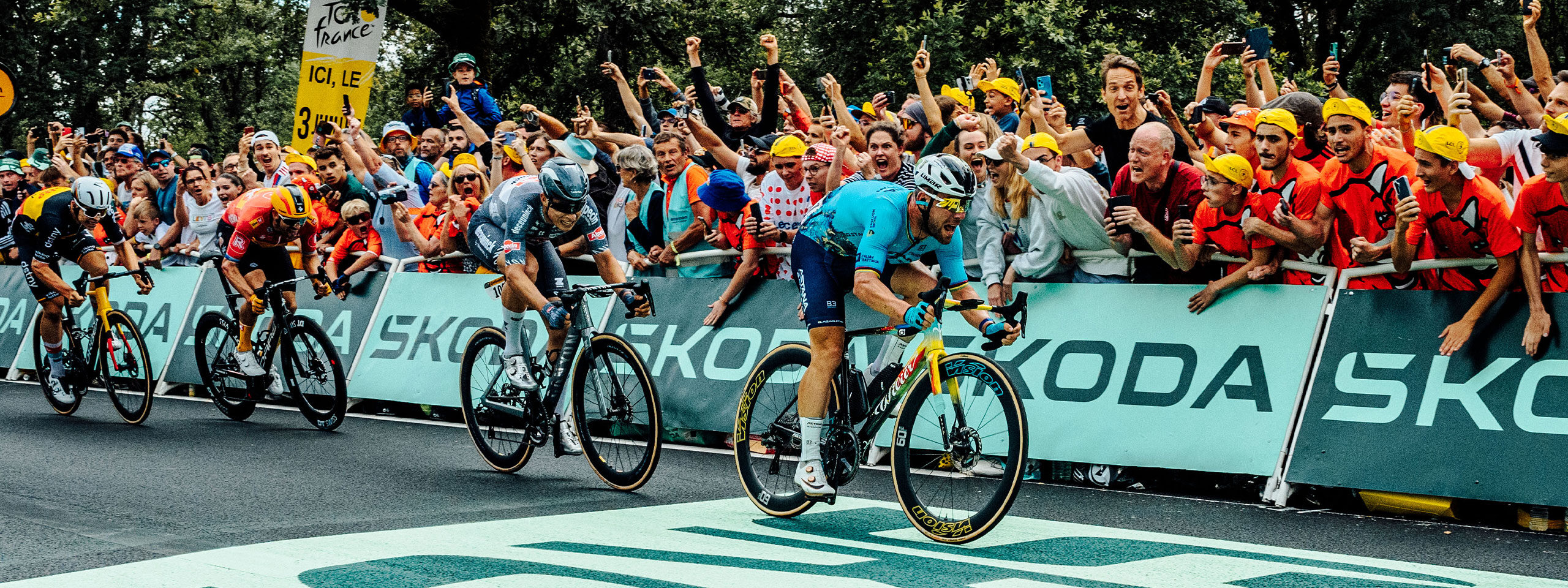 All of Mark Cavendish's color palette